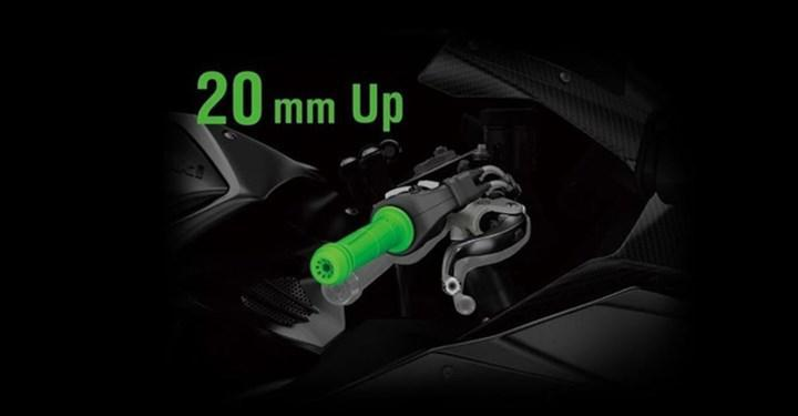 999941252 | Ergo-Fit Reduced Reach Handlebar Set | Kawasaki